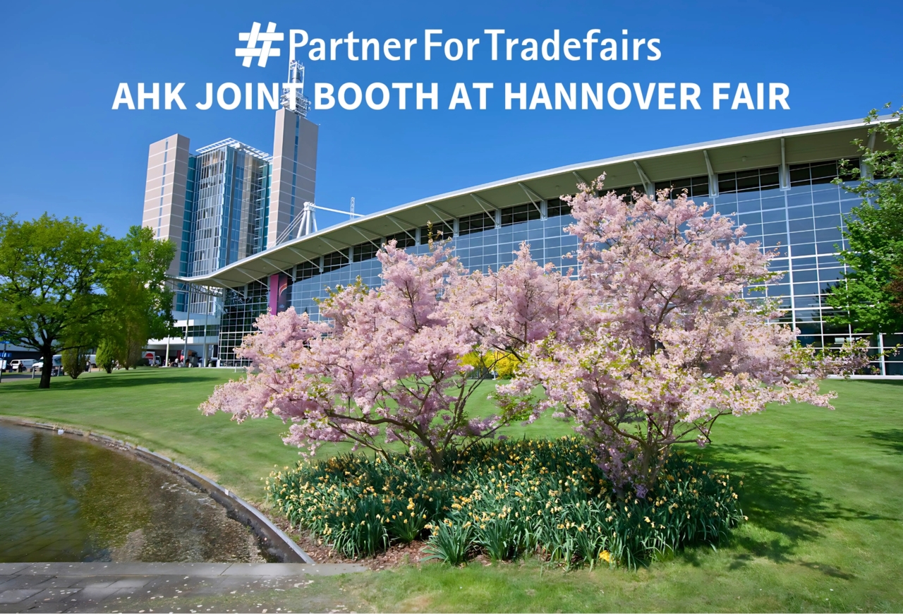 AHK Joint Booth at Hannover Fair | March 31 – April 1, 2025