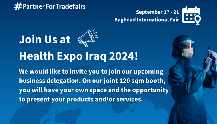 Health Expo Irak | September 17–21, 2024